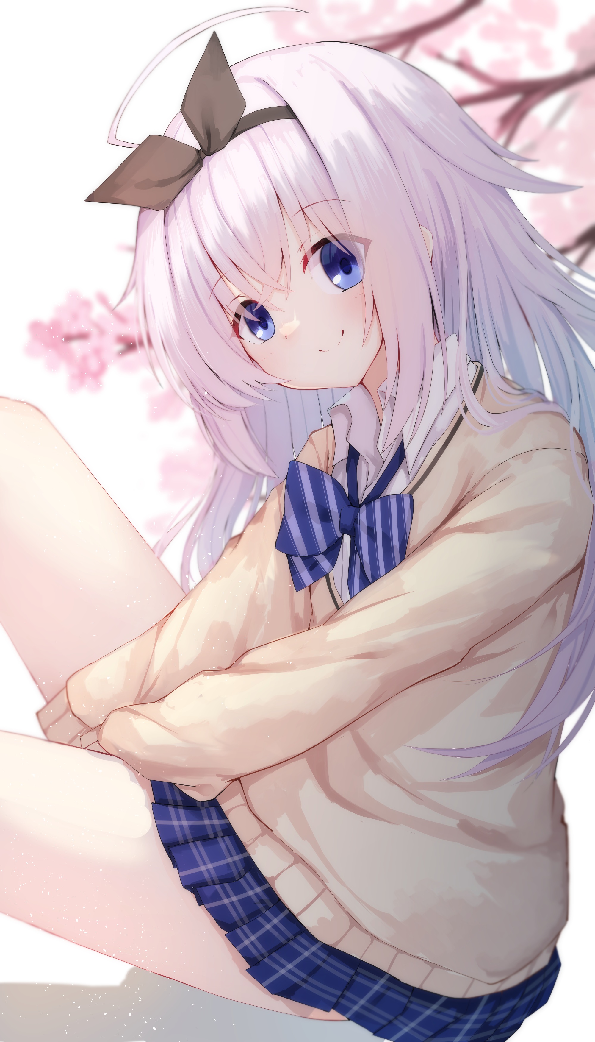 nodoame sakura no uta hikawa ruriwo seifuku skirt lift sweater | #910587 | yande.re